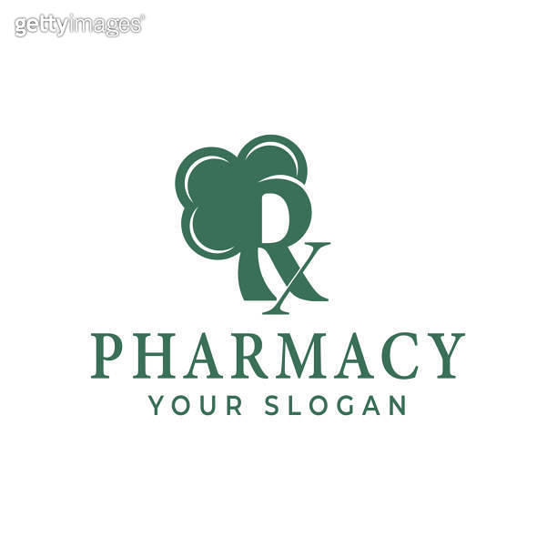 RX pharmacy illustration design logo, health design for pharmaceutical ...