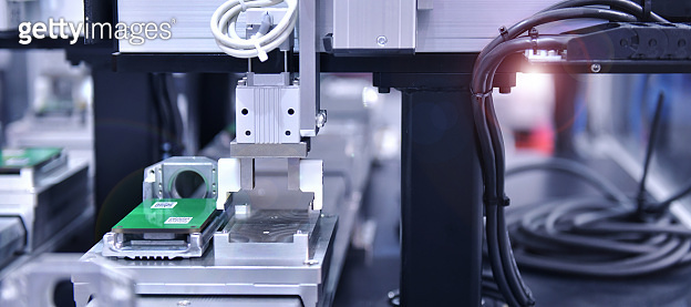 High technology and modern automatic robot for print circuit board (PCB)assembly machine part or ...