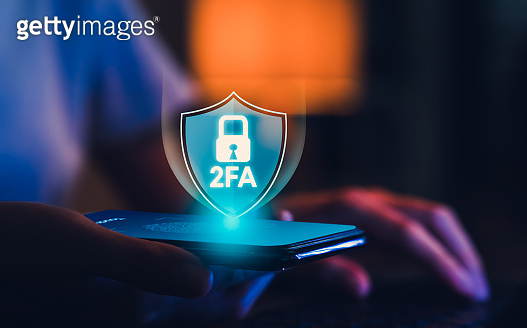 Password, Secure login verification concept, hand using laptop and ...