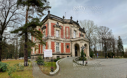 The historic building of the Bachelor's Palace (Little Versailles) in ...