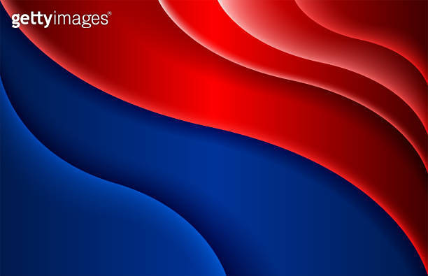 Abstract deep red and blue vibrant gradient colors backgrounds soft ...