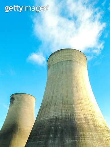 Power Station Stacks 이미지 (1308538833) - 게티이미지뱅크