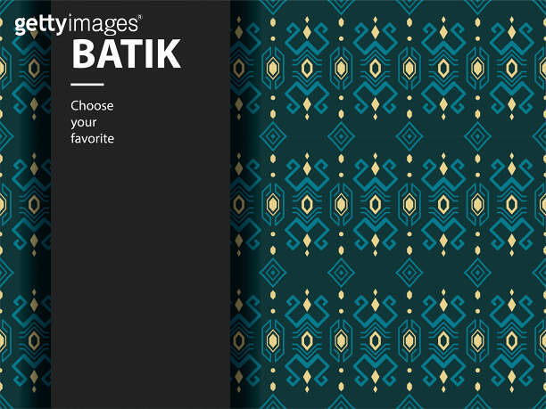 batik pattern traditional indonesia motif java culture backdrop ...