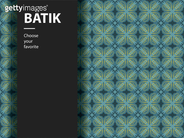 batik pattern traditional indonesia motif java culture backdrop ...