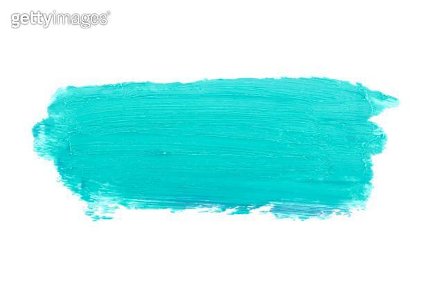 blue smudge streak of oil paint isolated 이미지 (1390605007) - 게티이미지뱅크