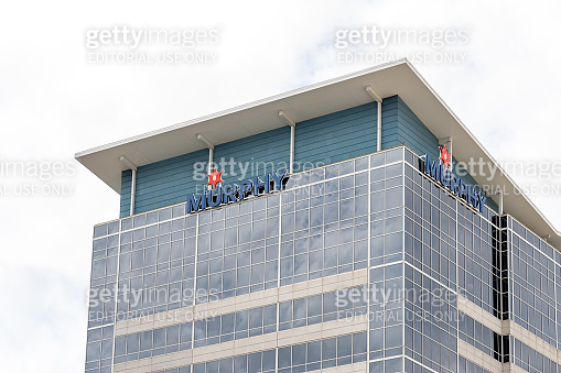 Murphy headquarters office building in Houston, Texas, USA. 이미지 ...