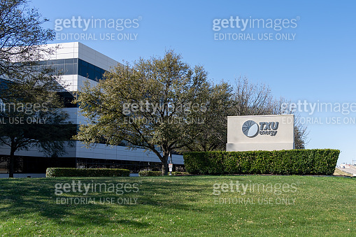TXU Energy headquarters in Dallas, Texas, USA. 이미지 (1442871121) - 게티이미지뱅크