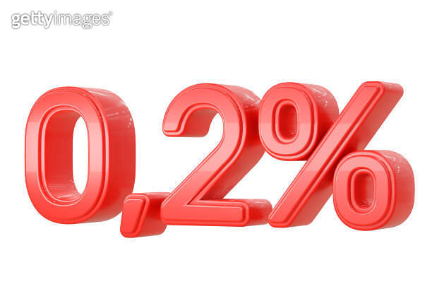 Red 0,2 percent discount, mathematical, financial and statistical ...