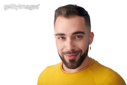 Male model shot in studio. Casual style and look with a modern and ...