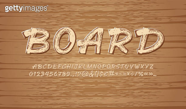 3D Brush handwritten font, script grunge alphabet, calligraphy cursive ...