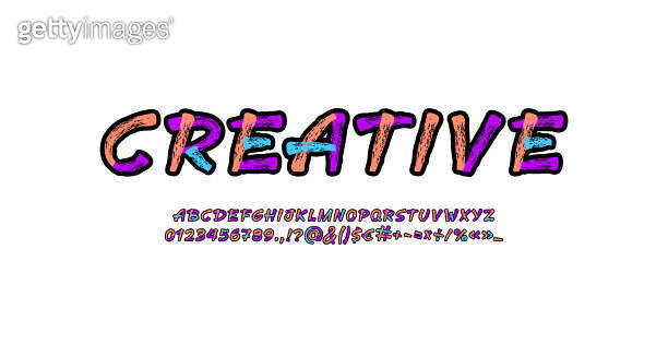 Brush handwritten font, script rough alphabet, calligraphy cursive ...