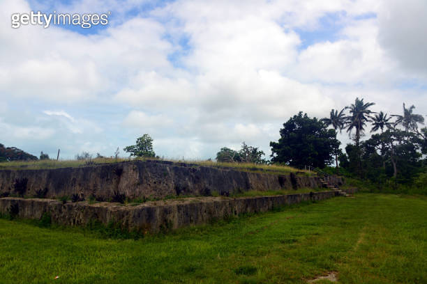 Terraced Tombs (langi), Mua, Tongatapu island, Tonga 이미지 (1366144096 ...