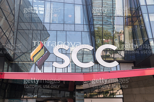 Logo of SCC - Sarajevo City Center. 이미지 (1406390779) - 게티이미지뱅크