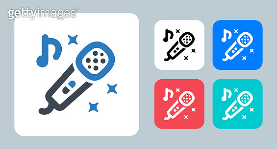 Singer icon - vector illustration . Singer, Artist, Music, Musician ...