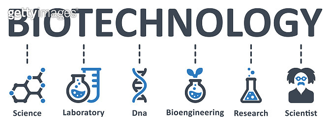 Biotechnology icon - vector illustration . biotechnology, science ...