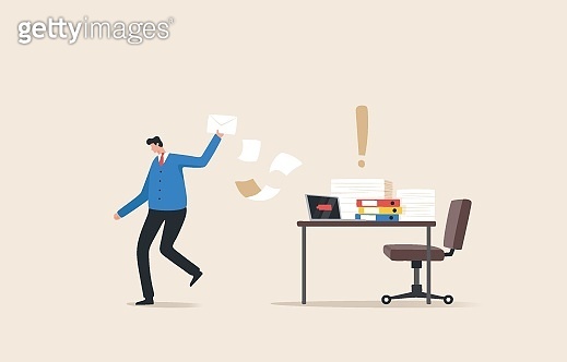 Resignation letter. Overworked and overloaded. Heavy workload and too ...