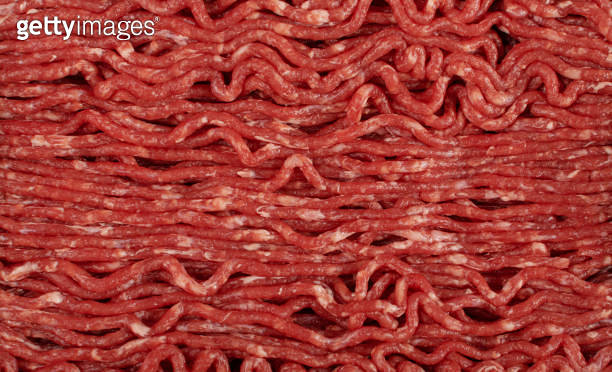 Mince Meat, Ground Beef, Uncooked Mincemeat 이미지 (1436181107) - 게티이미지뱅크