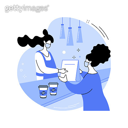 Make an order isolated cartoon vector illustrations. 이미지 (1408541479 ...