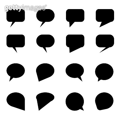 Callout Rounded Rectangle and Ellipse has been transformed into various ...