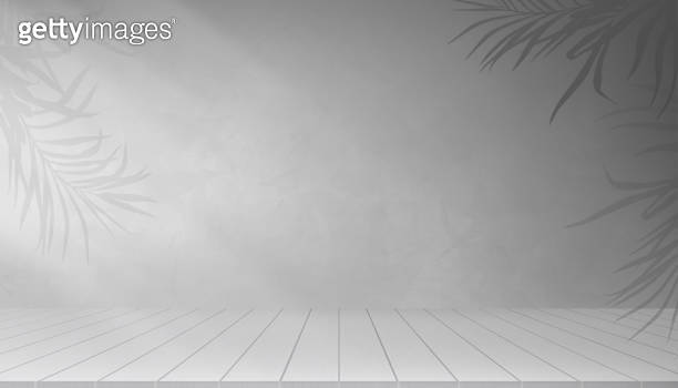 Studio room with light and shade on Grey cement tacture background ...
