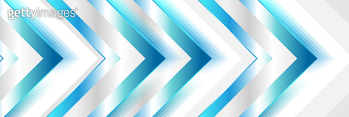 Bright blue and grey glossy arrows abstract tech background 이미지 ...