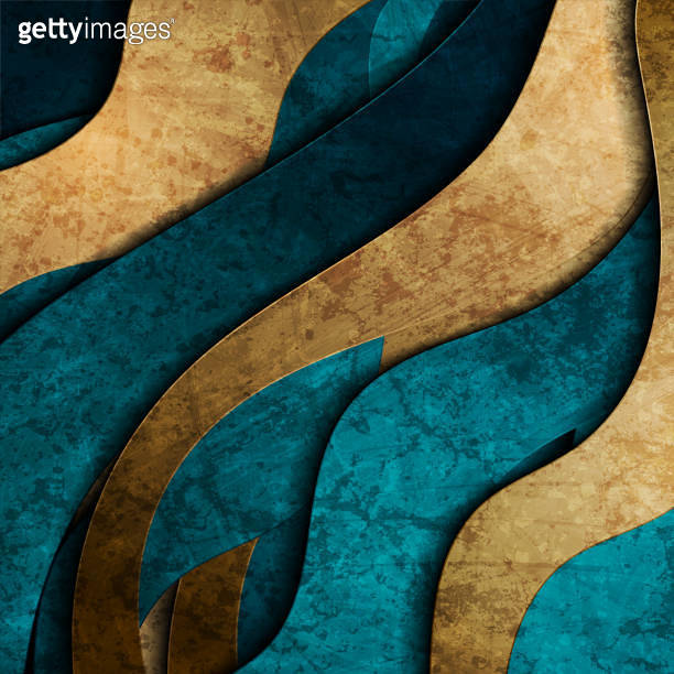 Dark blue and brown abstract grunge corporate wavy background 이미지 ...