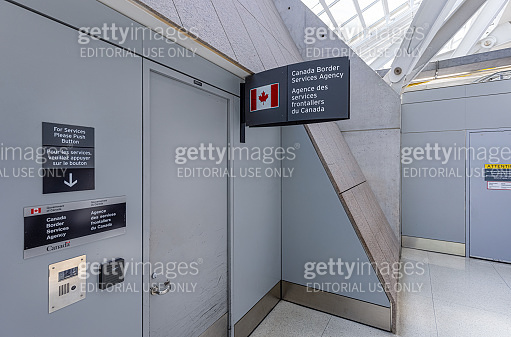 Canada Border Services Agency CBSA offices in Toronto Pearson airport ...