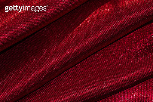 Close up of deep dark red draped textile material. 이미지 (1397088776 ...