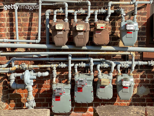 Gas meters 이미지 (1432855348) - 게티이미지뱅크