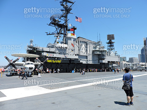 Bridge Of USS Midway Aircraft Carrier (1367414071) - 게티이미지뱅크