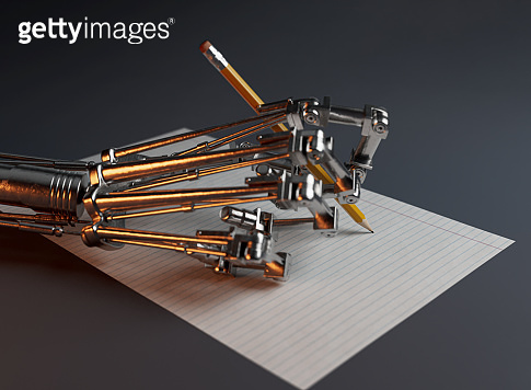 Mechanical Hand Drawing (1410067555) 일러스트, 무료 일러스트 - 게티이미지뱅크