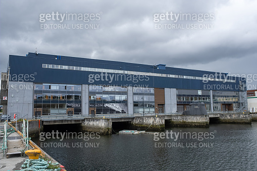 Dora I. This U-boat bunker is located in Trondheim. It had a capacity ...