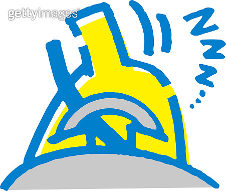 A stick figure falling asleep at the wheel. (1401643466) 일러스트, 무료 일러스트 ...