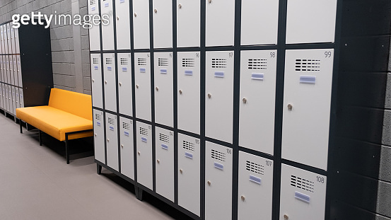 Storage cells for personal belongings. Key-type safe storage cabinet ...