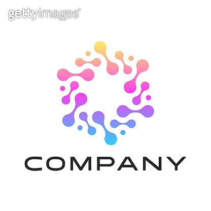 Science Neuron Science Bio Technology Modern Logo Concept. Abstract ...