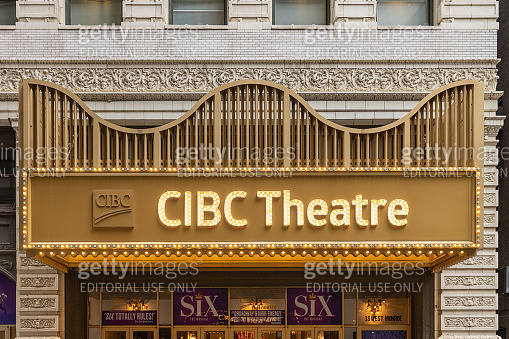 Cibc Theater in Chicago, IL. 이미지 (1449841078) - 게티이미지뱅크
