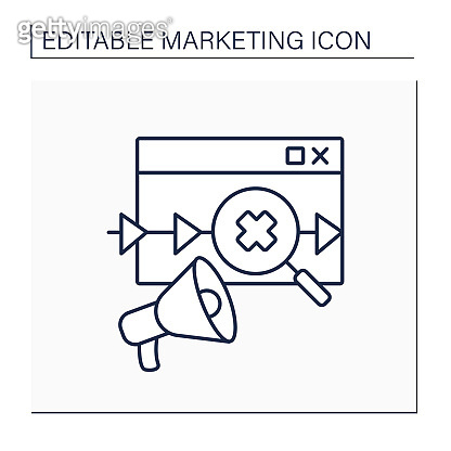 Drop out rate line icon 이미지 (1366803012) - 게티이미지뱅크