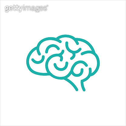 Simple brain vector template 이미지 (1387135401) - 게티이미지뱅크