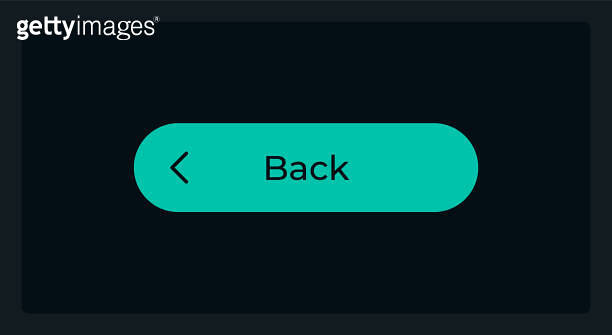 Active return button UI element template 이미지 (1449122367) - 게티이미지뱅크