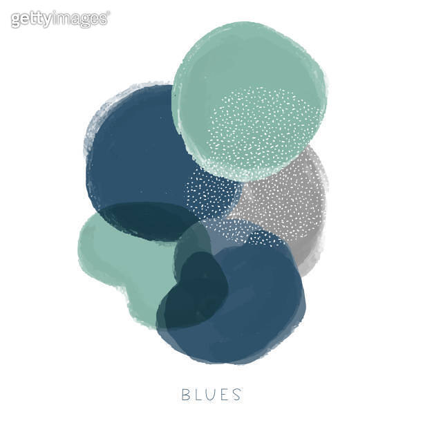 Abstract hand painted composition, hand drawn art 이미지 (1369776925) - 게티 ...