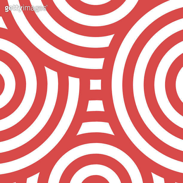 Beautiful abstract background with red and white circles. Place for ...