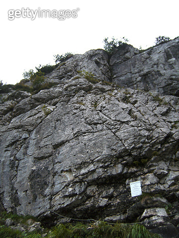 Piding via ferrata climbing route, Chiemgau in Bavaria, Germany ...