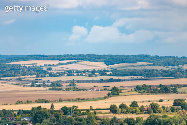 Amazing view of Goring and Streatley, village town near Reading ...