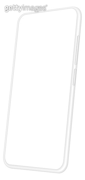 Phone screen frame mockup. Realistic smartphone display (1394022278 ...