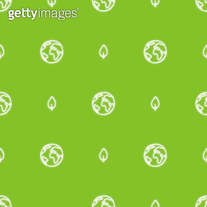 Seamless pattern Planet Earth. Earth globes seamless pattern. Ecology ...