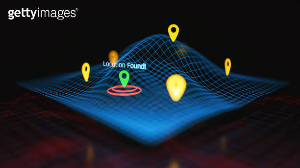 Location Information Navigation Screen and Finding Location On Map ...