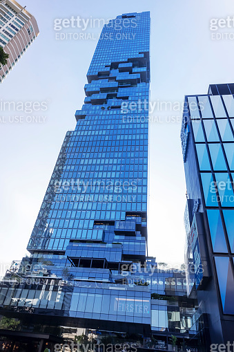 king power mahanakhon, the tallest building in bangkok,daytime photo ...