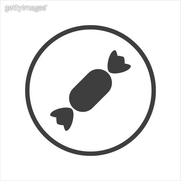 Candy icon. Vector candy icon. Candy symbol 이미지 (1387319092) - 게티이미지뱅크