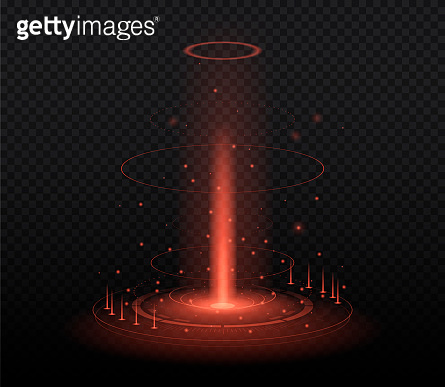 Magic red portal (1399082586) - 게티이미지뱅크