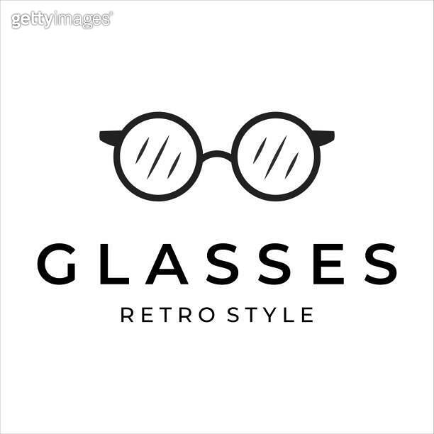 eyeglass line art minimalist simple vector illustration design ...